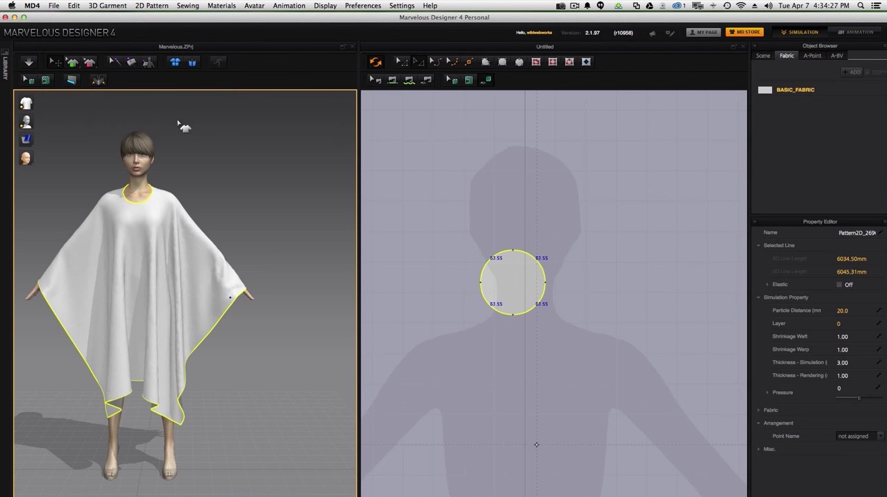 Marvelous Designer Beginner Tutorial : 基本機能を解説してくれるマーベラス デザイナーの入門用チュートリアル！ – VIDEO FISH