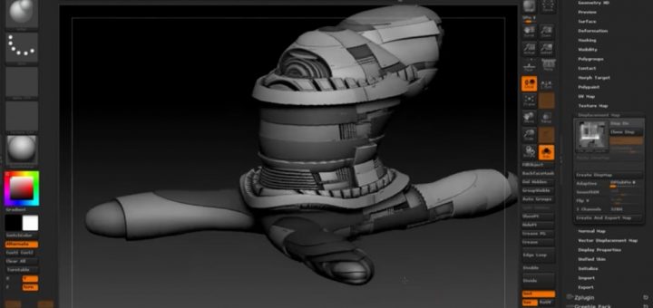 Modeling a Wheel using Zmodeler+ ArrayMesh : ZBrushのZModelerとArrayMeshを使った「タイヤの溝」チュートリアル ...